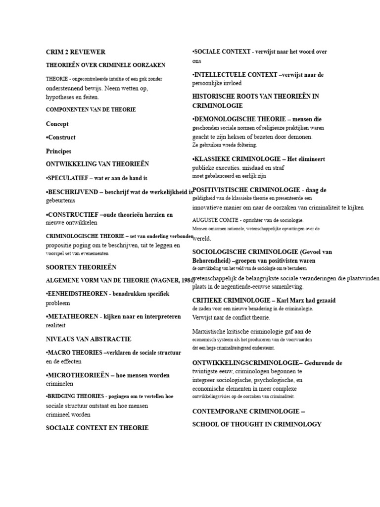 Crim 2 Reviewer | PDF