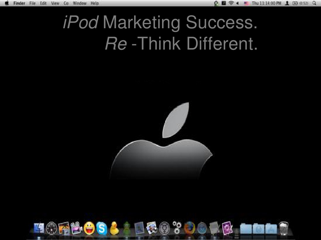Ipod Marketing Success | PDF | Apple Inc. | I Pod