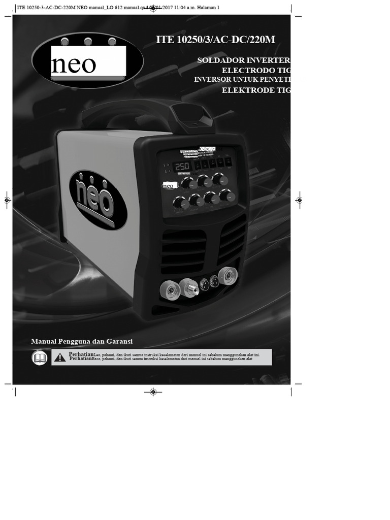 Ite 10250 3 Ac DC 220m Neo Manual High Print | PDF