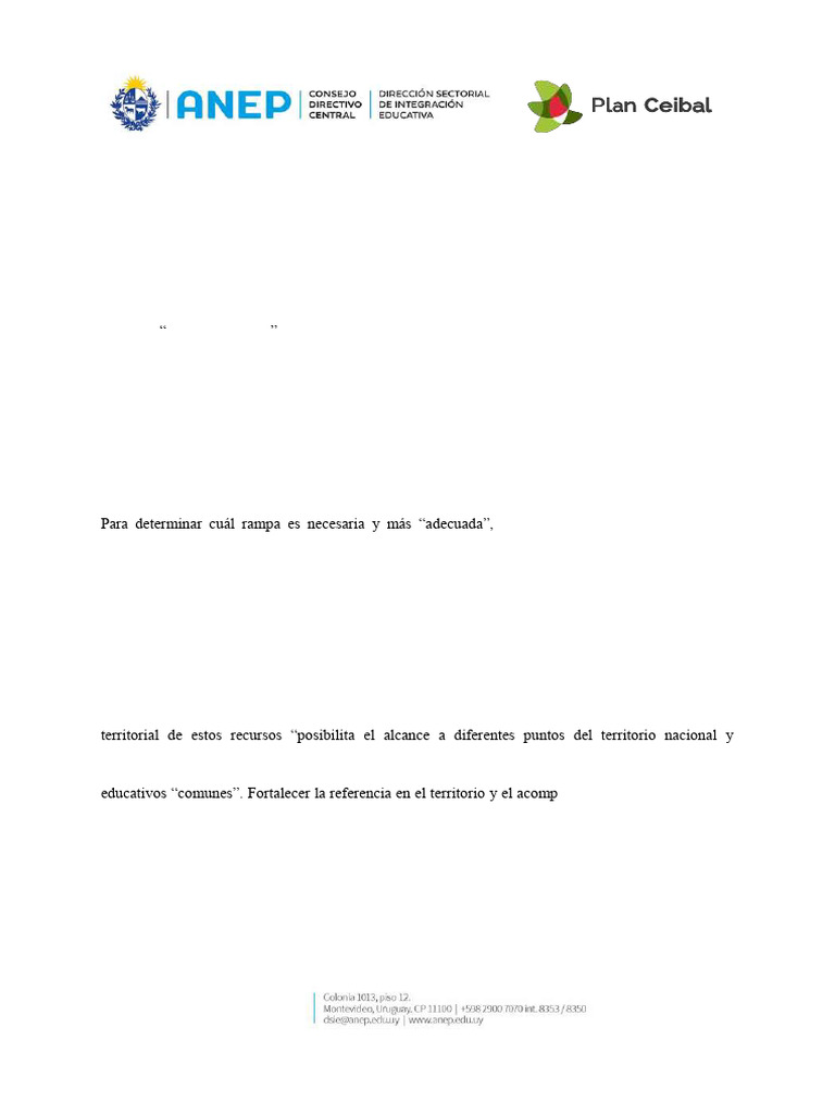 Valijas Viajeras Fase II (Anep-Certi-Ceibal) | PDF | Inclusión ...