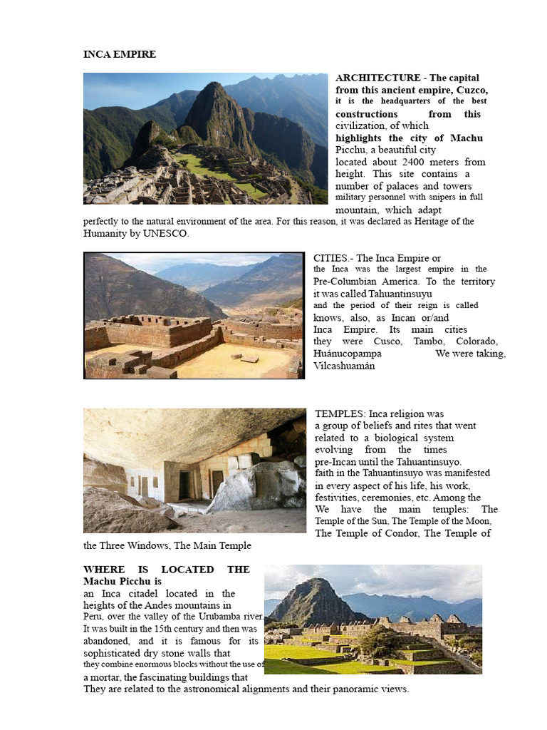 Inca Empire | PDF | Inca Empire | Peru