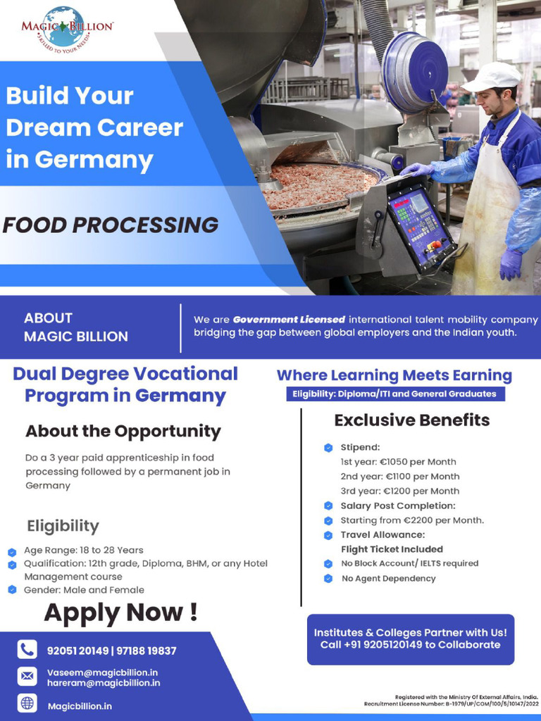 MB Food Processing 2025 Flyer | PDF