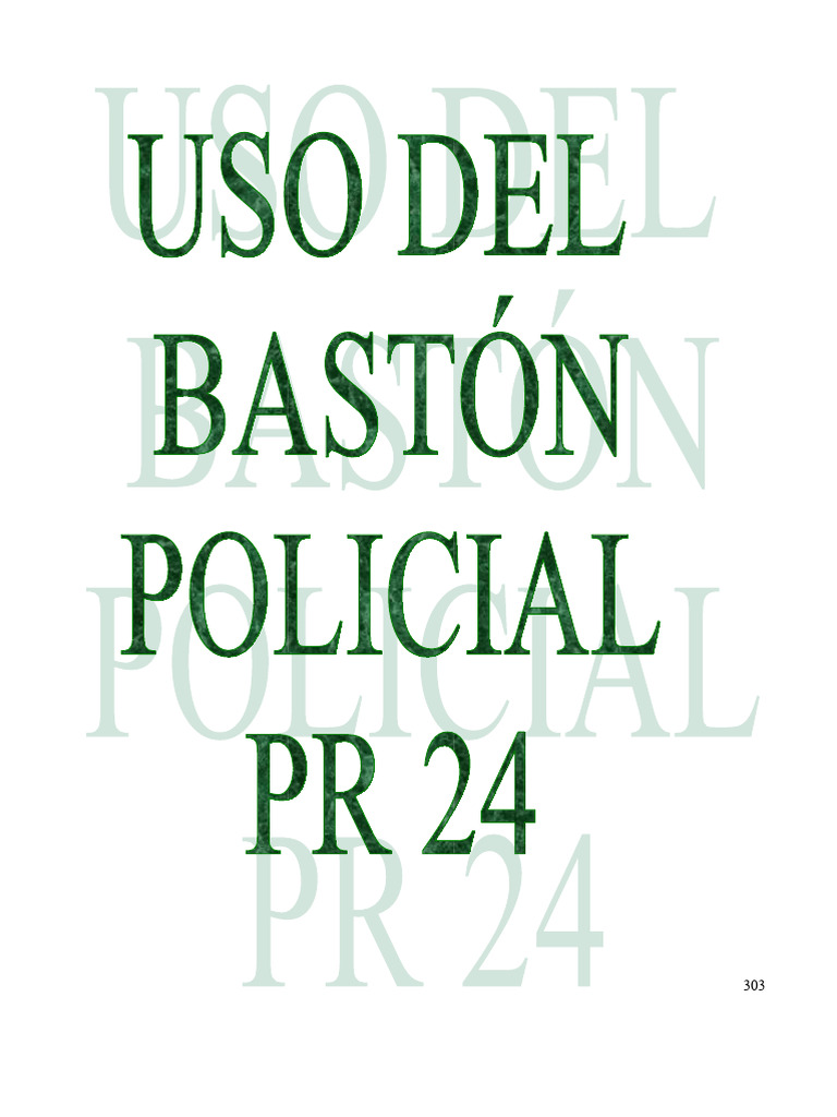 PR-24 Police Baton Training Manual | PDF | Skull | Handcuffs