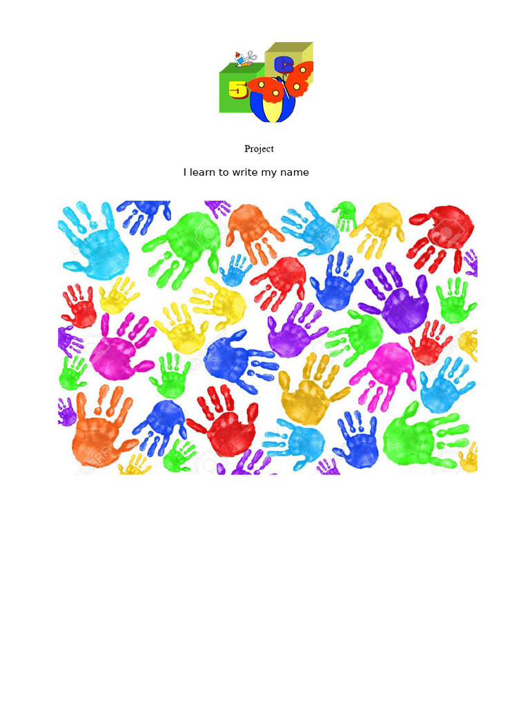 001.-I Learn To Write My Name | PDF | Knowledge | Procedural Knowledge