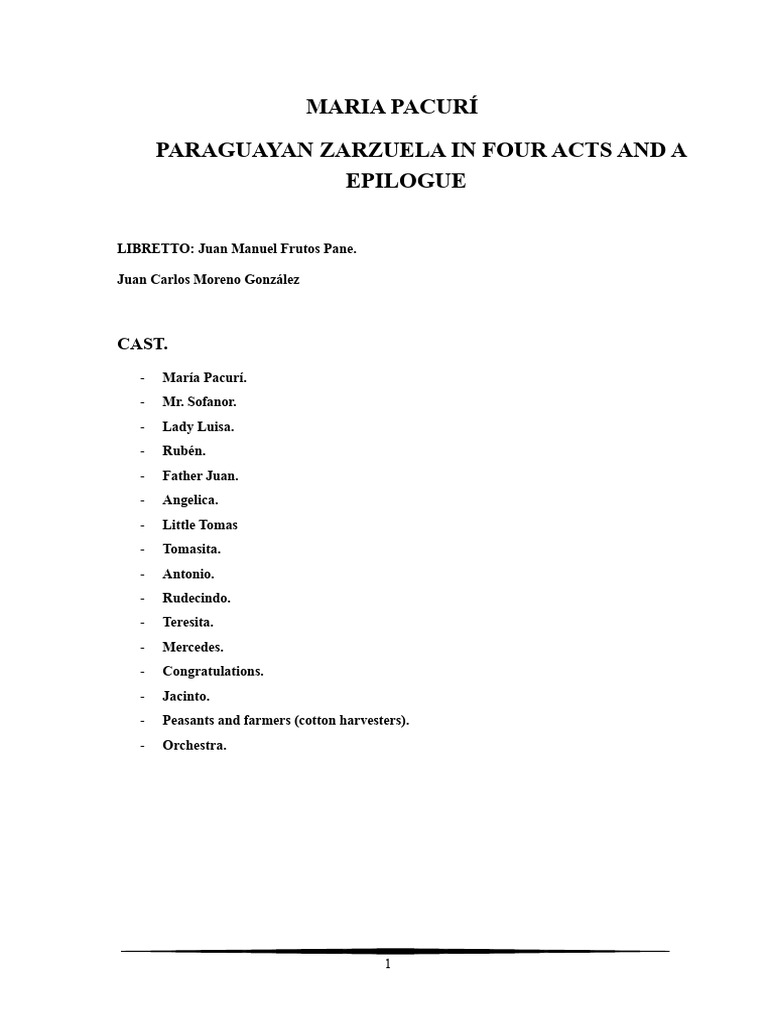 Script Mary Pacuri | PDF
