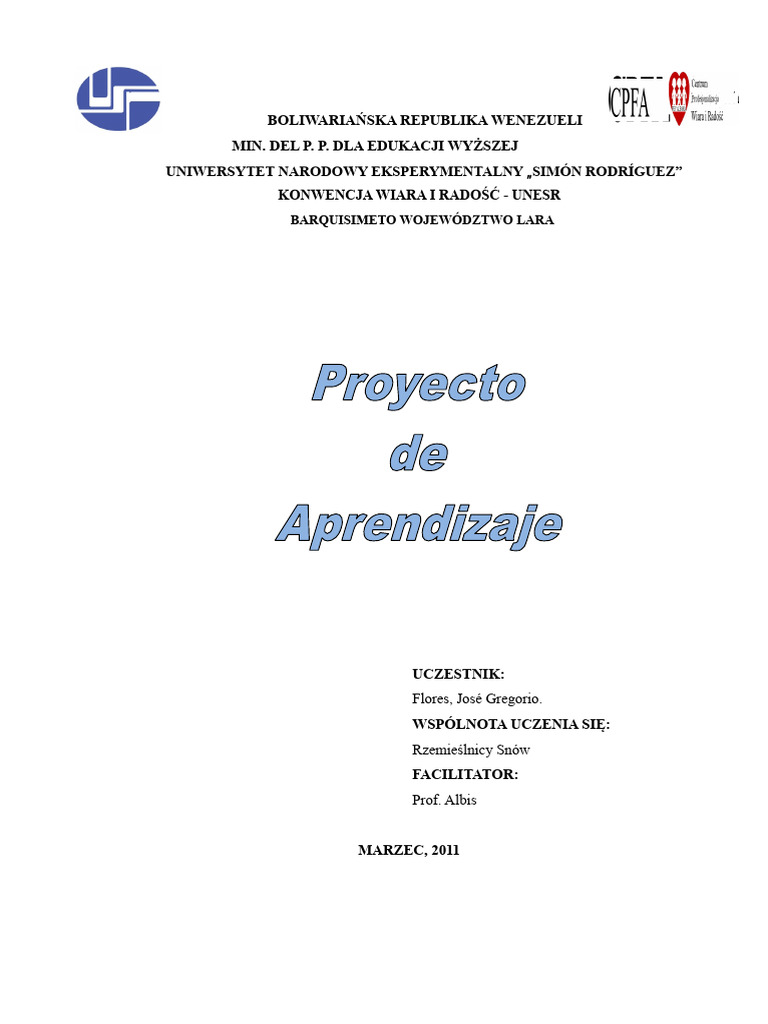 Projekt Nauczania - Esej | PDF