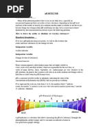 Homemade Natural pH Indicators Guide | PDF | Ph | Acid