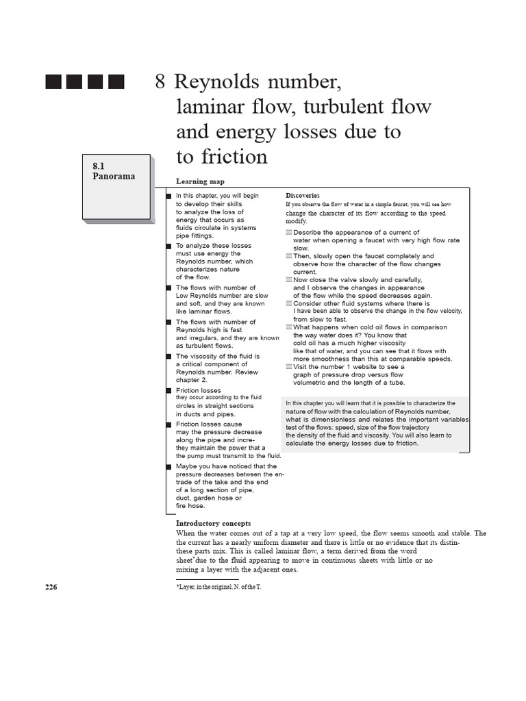 Reynolds Number and Flow Analysis | PDF | Reynolds Number | Fluid Dynamics