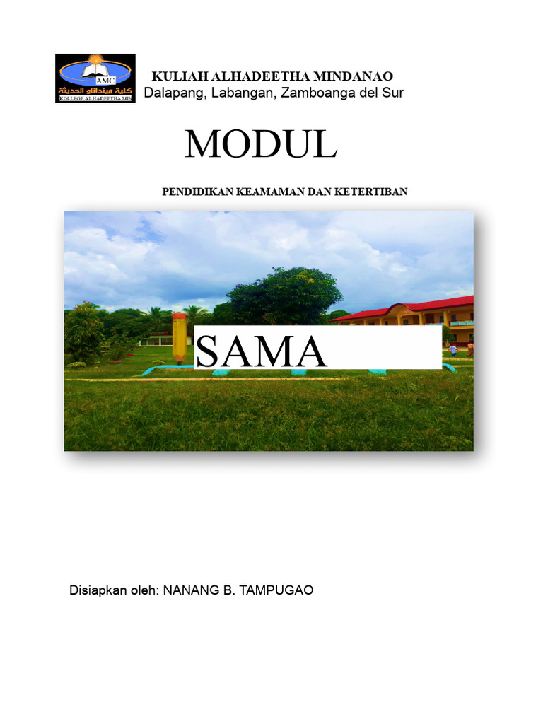 Peace and Order Modul 1 | PDF