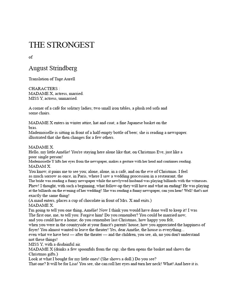 The Strongest | PDF