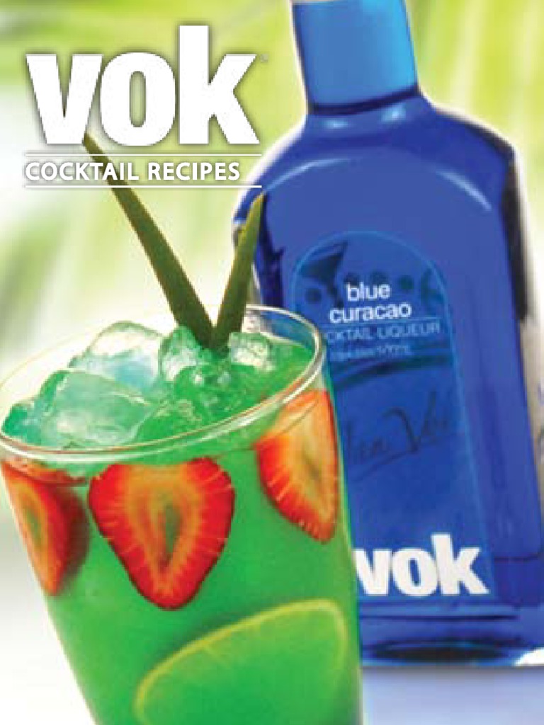 Vok Cocktail Recipes | PDF | Drink | Mixed Drinks