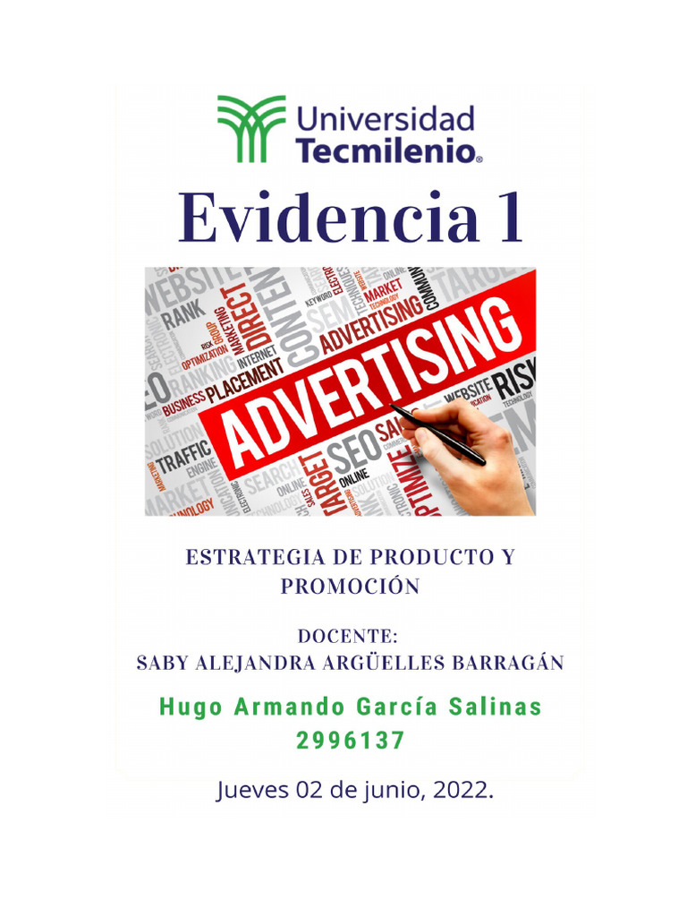 Evidence 1. Promotion and Product Strategy. | PDF | Marketing | Swot ...