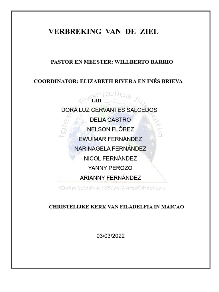 Breuk Van de Ziel | PDF