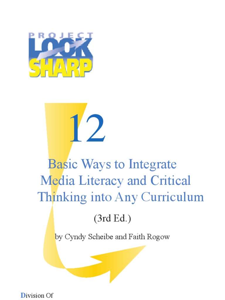 12 Basic Ways To Integrate Media Literacy and Critical Thinking Into ...