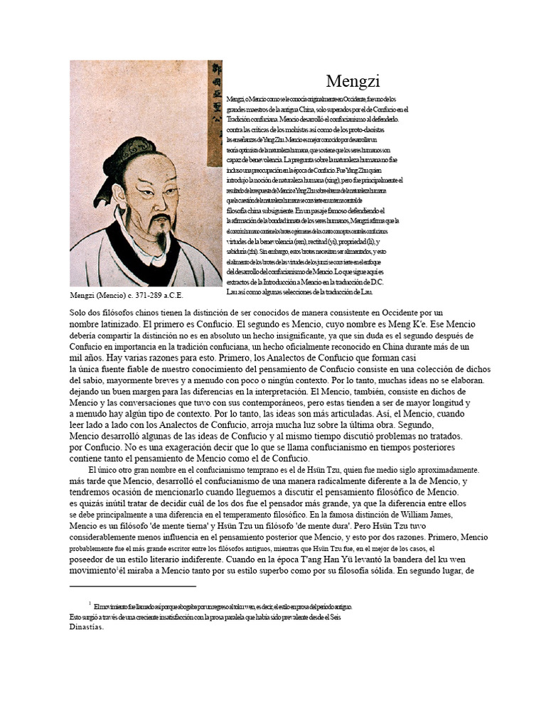 Mengzi PDF | PDF