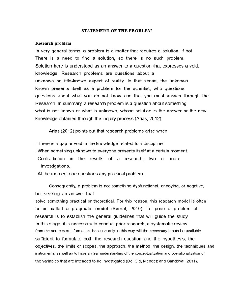 Problem Statement - Exercises | PDF | Knowledge | Methodology