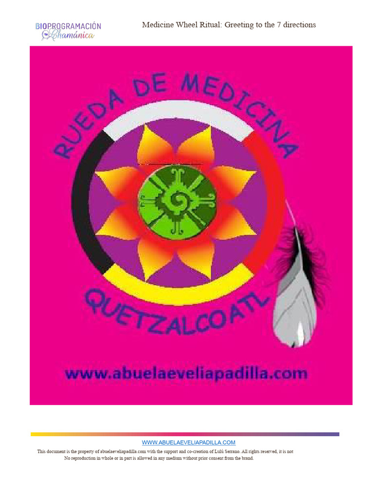 Gift Webinar Ritual of The Medicine Wheel or Greeting To The 7 ...