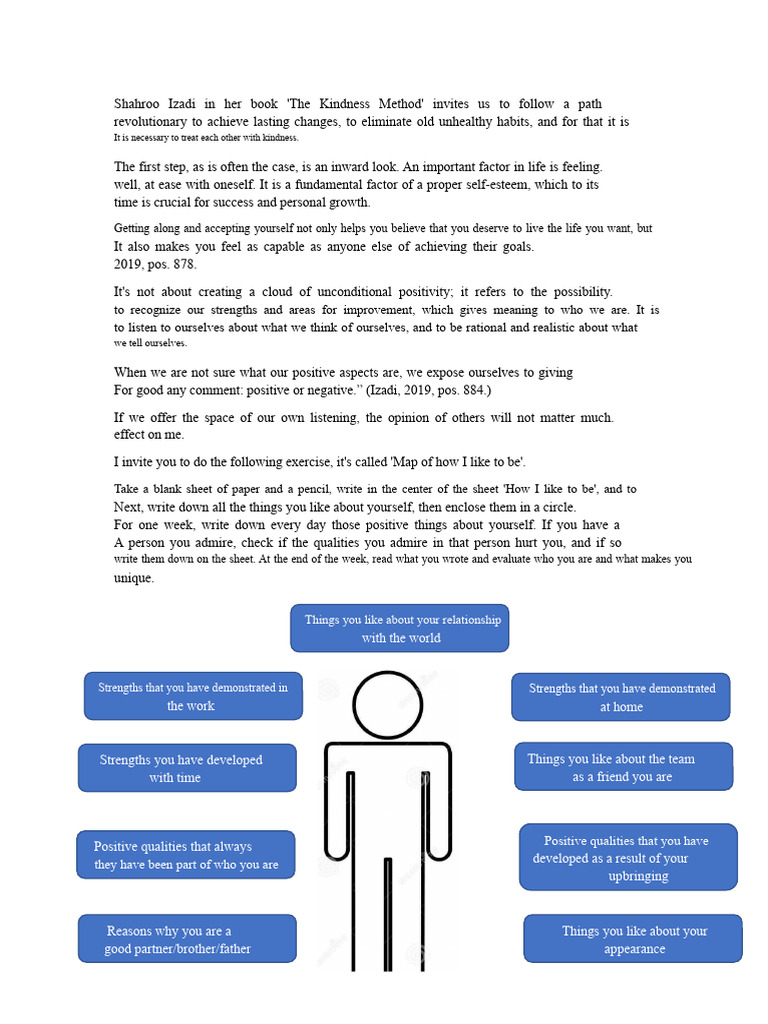 The Kindness Method: Self-Reflection Guide | PDF | Self Esteem | Social ...