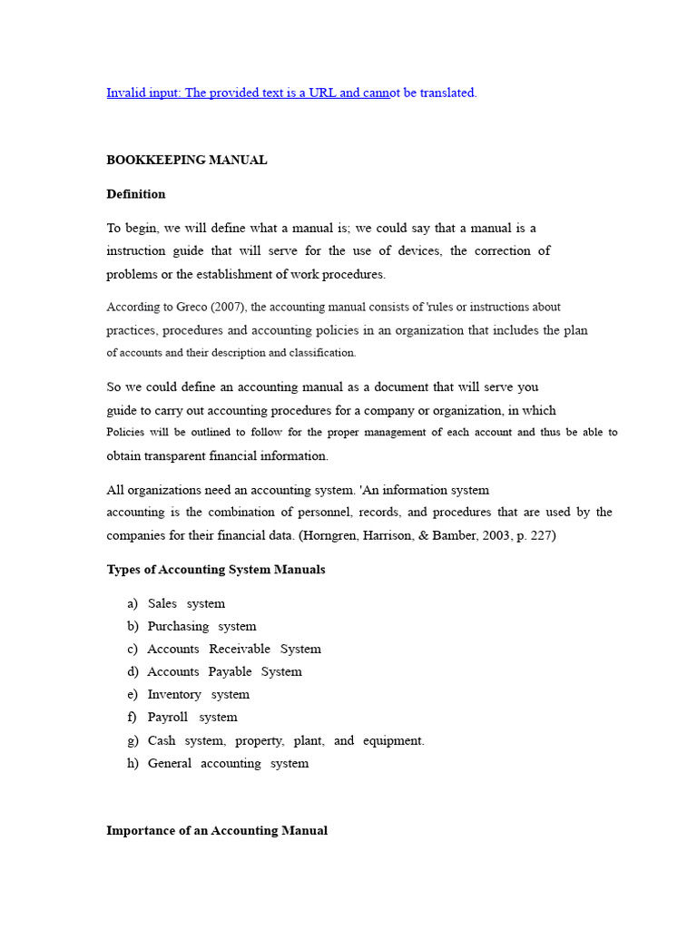 Accounting Manual | PDF | International Financial Reporting Standards ...