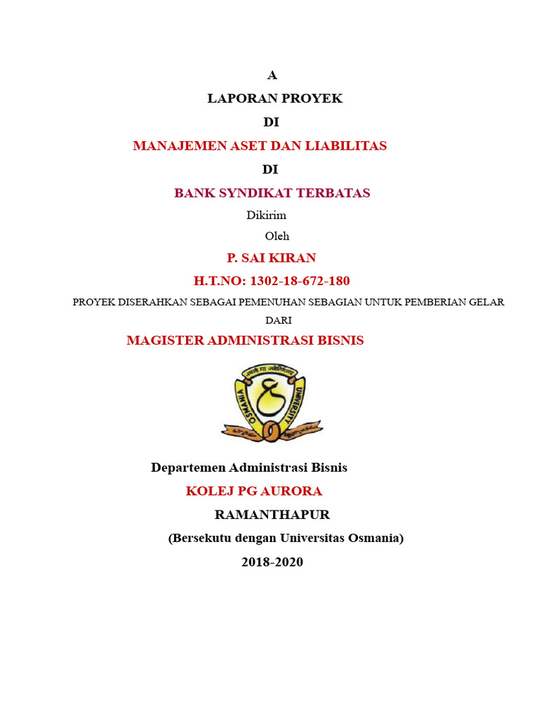 Alm - Bank Syndikat | PDF