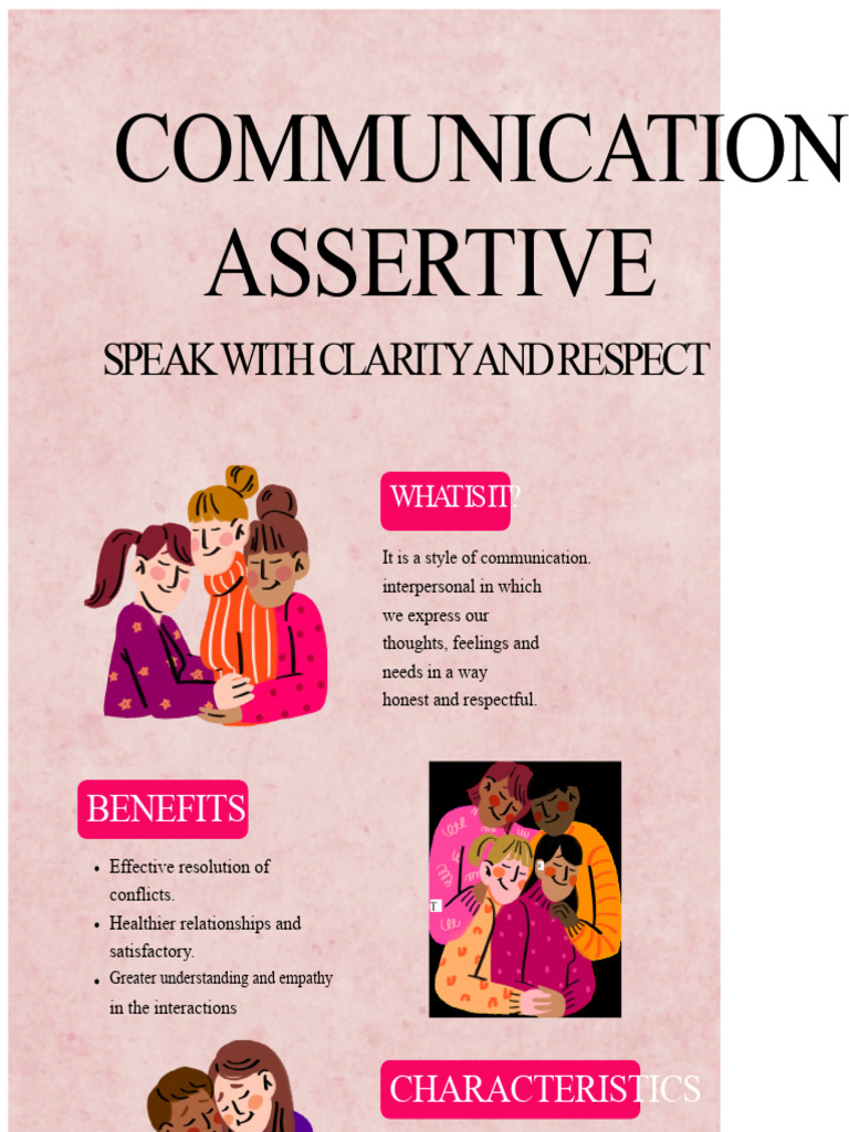 Infographic Effective Communication Illustrated in Pink | PDF