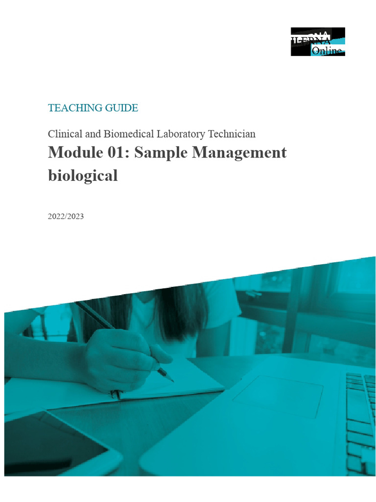 Biological Sample Management Guide - Ilerna | PDF | Laboratories | Teachers