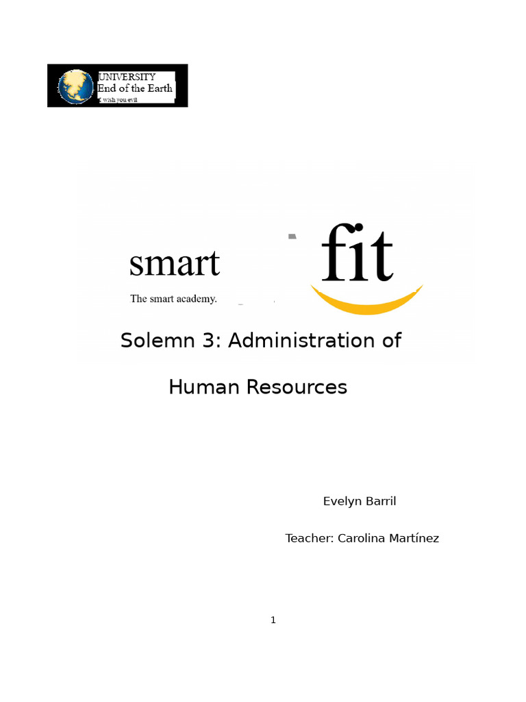 Smart Fit HR | PDF | Human Resource Management | Human Resources