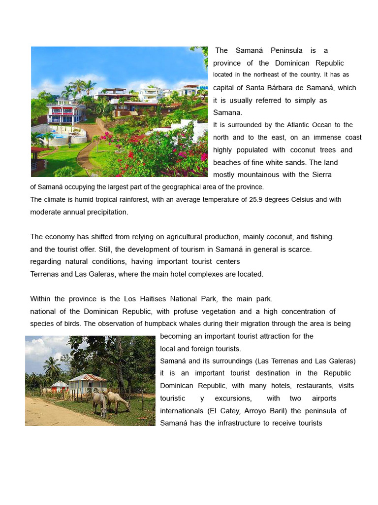 The Samaná Peninsula | PDF