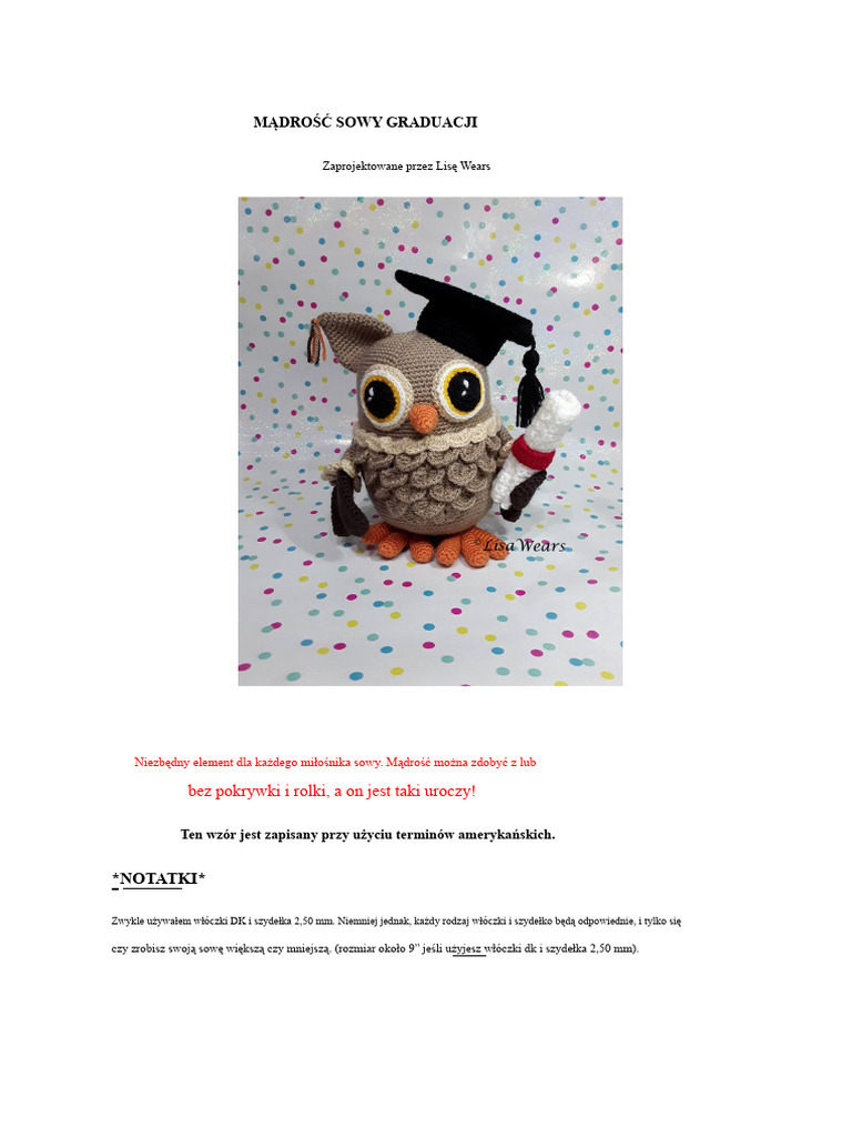 Ukończony Sowa | PDF