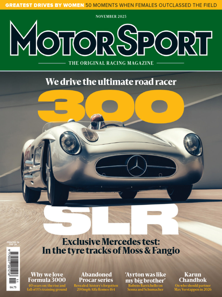 Motor Sport Magazine 2025 - 11 | PDF | Formula One | World Auto Racing ...