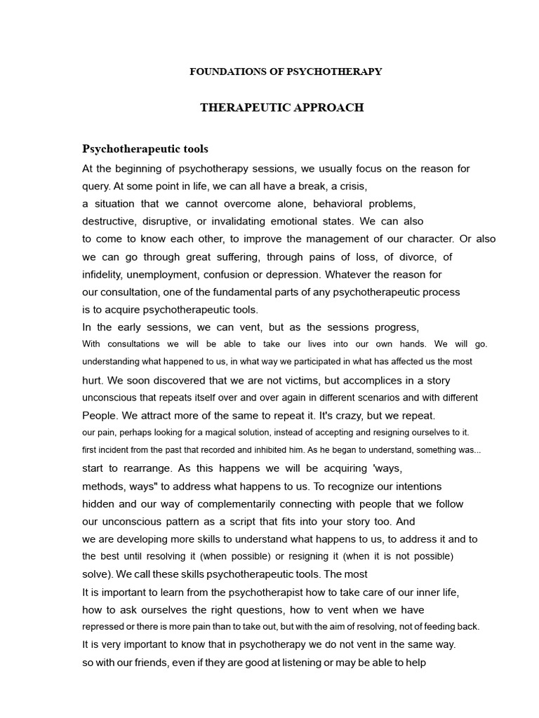READING Techniques and Rituals For The Closure of Therapy | PDF ...
