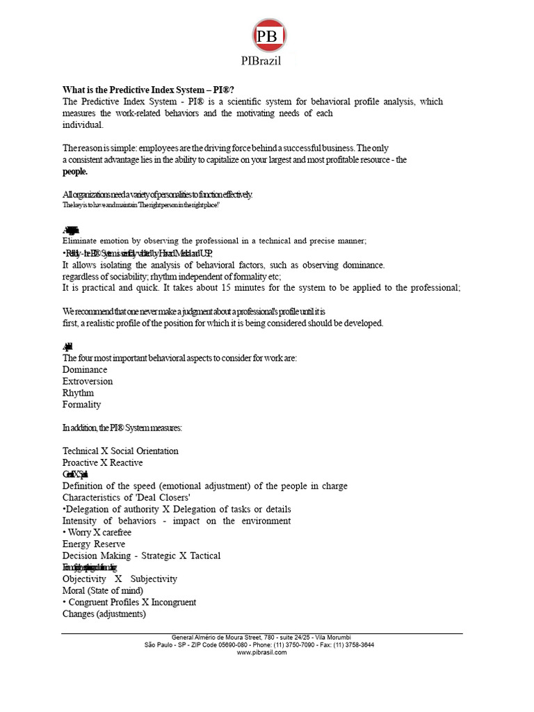 Pi System | PDF | Organizational Behavior | Cognitive Science