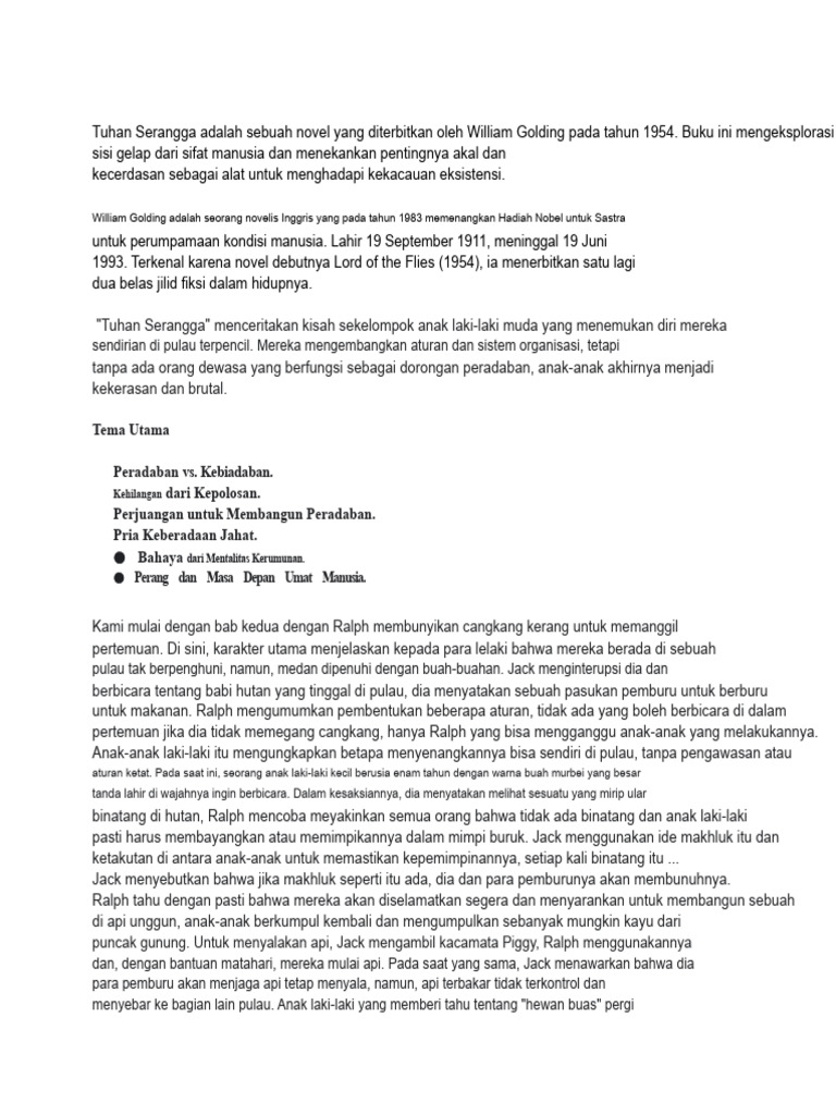 Bab 2 - Sang Penguasa Flies | PDF