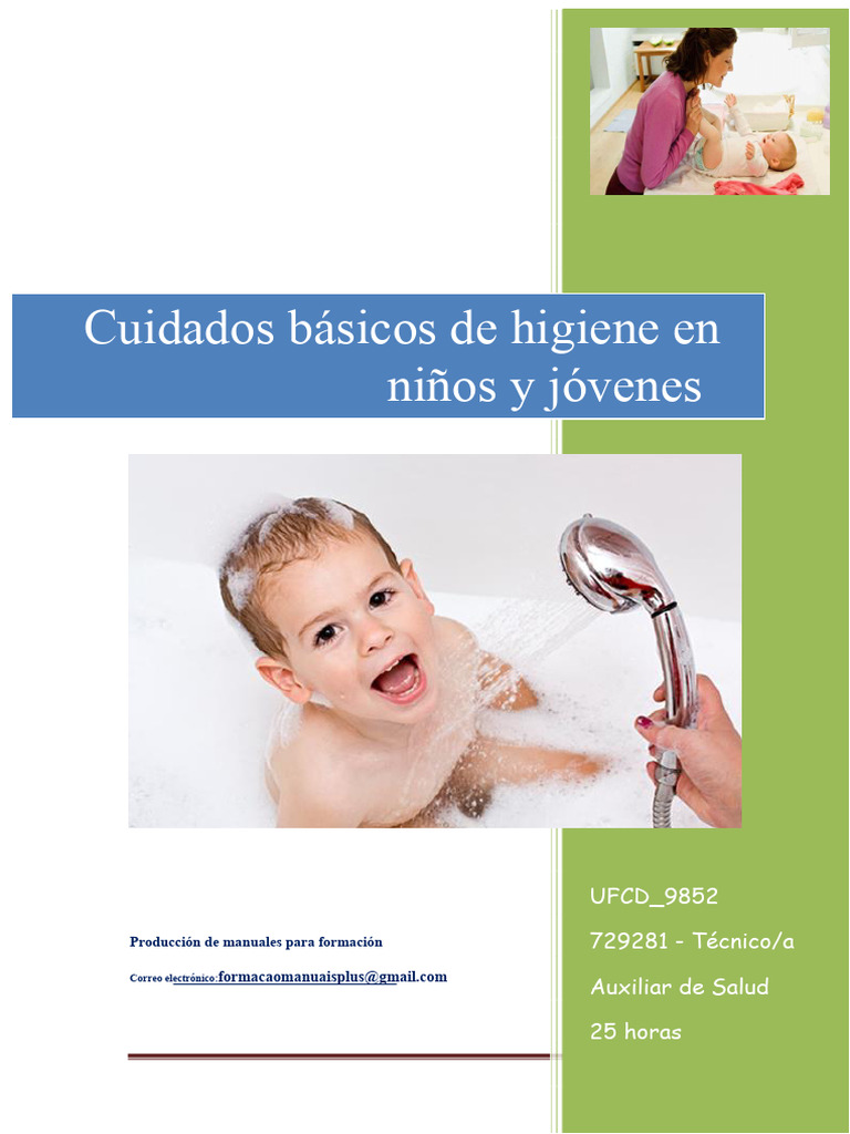 UFCD - 9852 - Cuidados Básicos de Higiene en Niños y Jóvenes - Índice ...