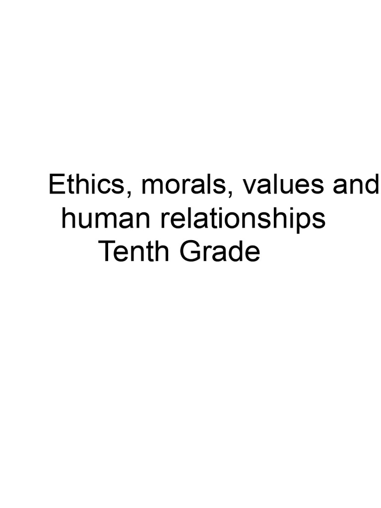 Ethics, Module 10 Solved | PDF | Value (Ethics) | Soul