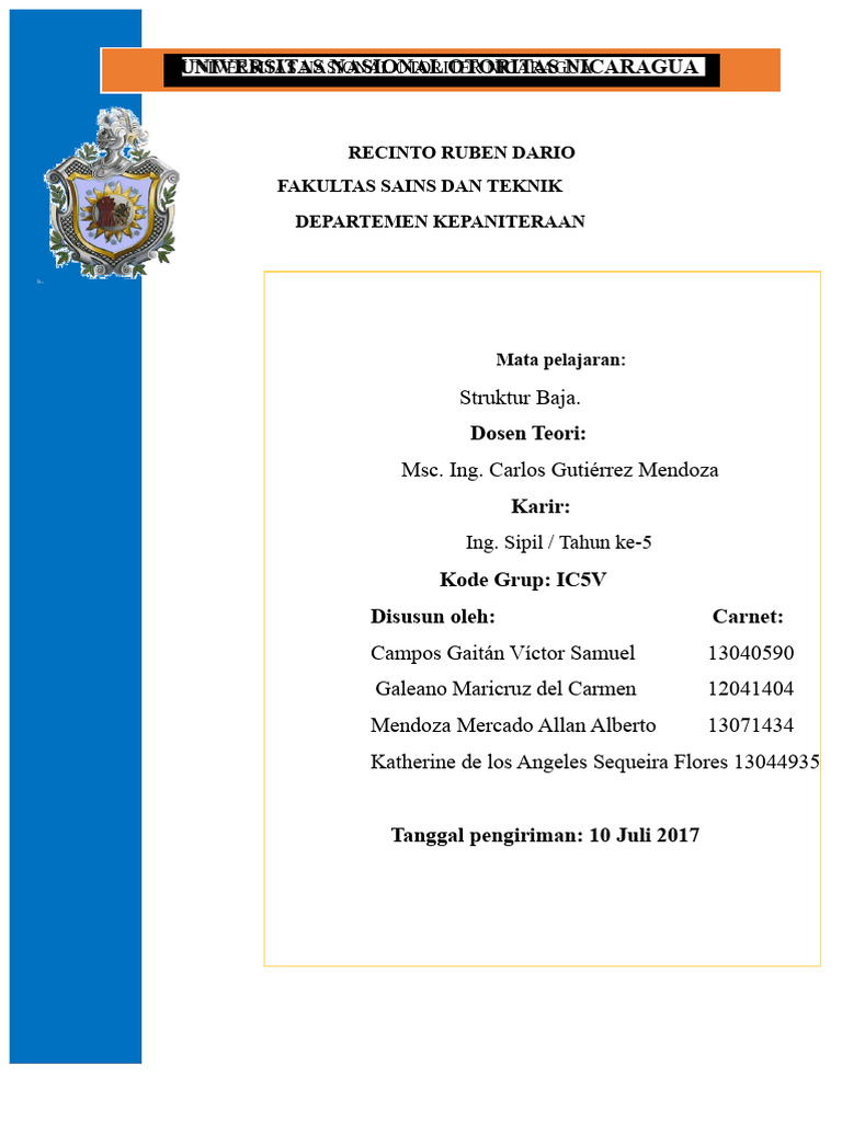 Desain Pelat Dasar Kolom Baja | PDF