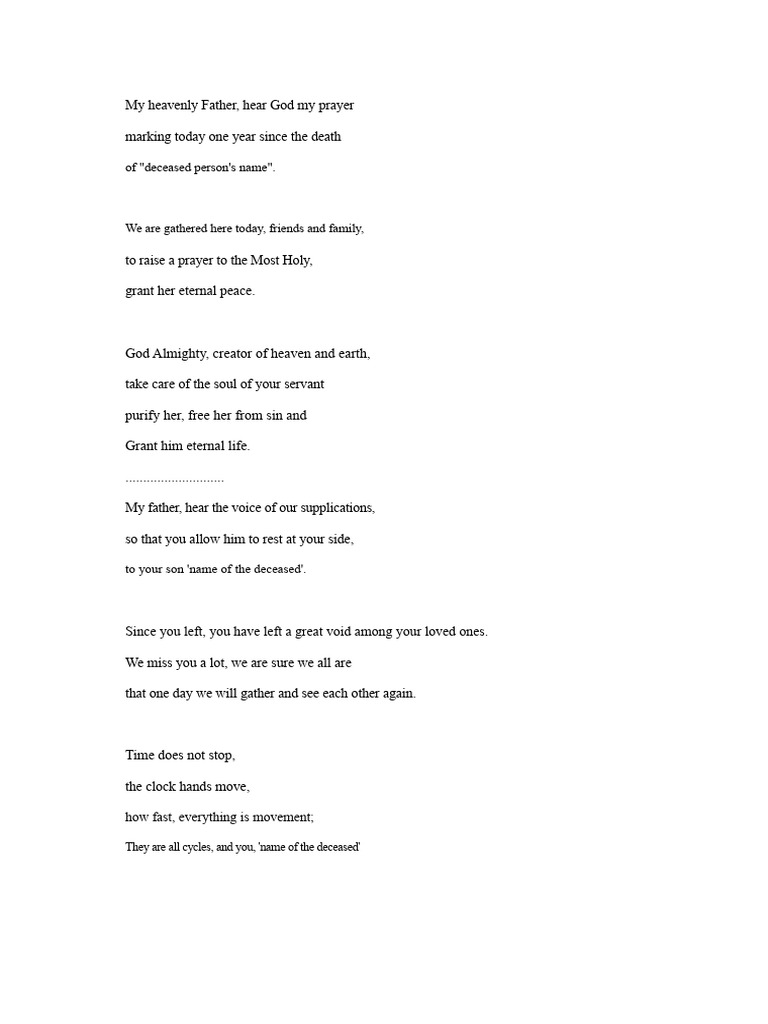 Sentences Requests | PDF | Afterlife | Religious Belief And Doctrine