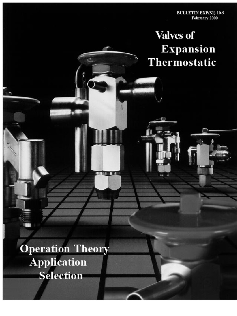 Thermostatic Expansion Valves Sporlan PDF | PDF | Applied And ...
