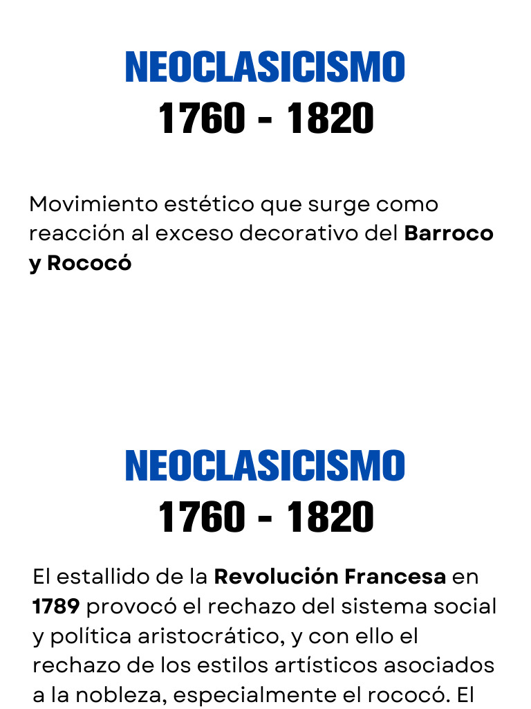 Neoclasicismo Pdf Las Artes Pinturas