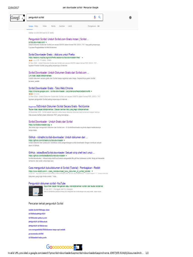 Pengunduh Scribd - Pencarian Google PDF | PDF