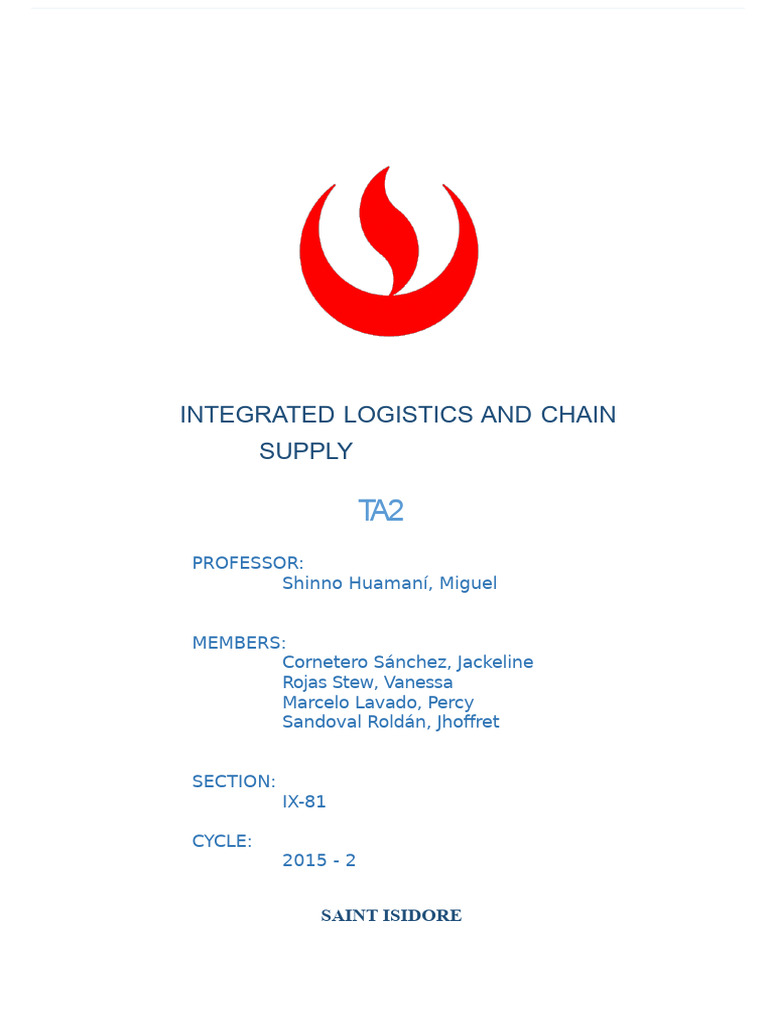 Supply Chain of Mango | PDF | Mango | Logistics