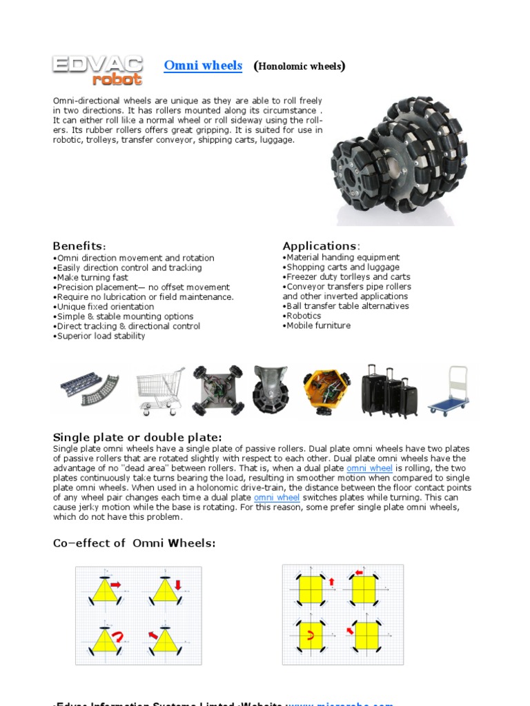 Omni Wheels | PDF | Wheel | Robotics