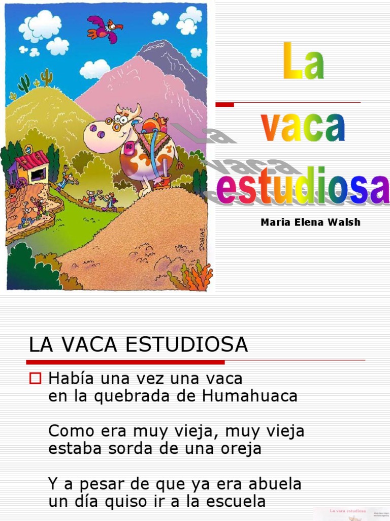 La Vaca Estudiosa | PDF