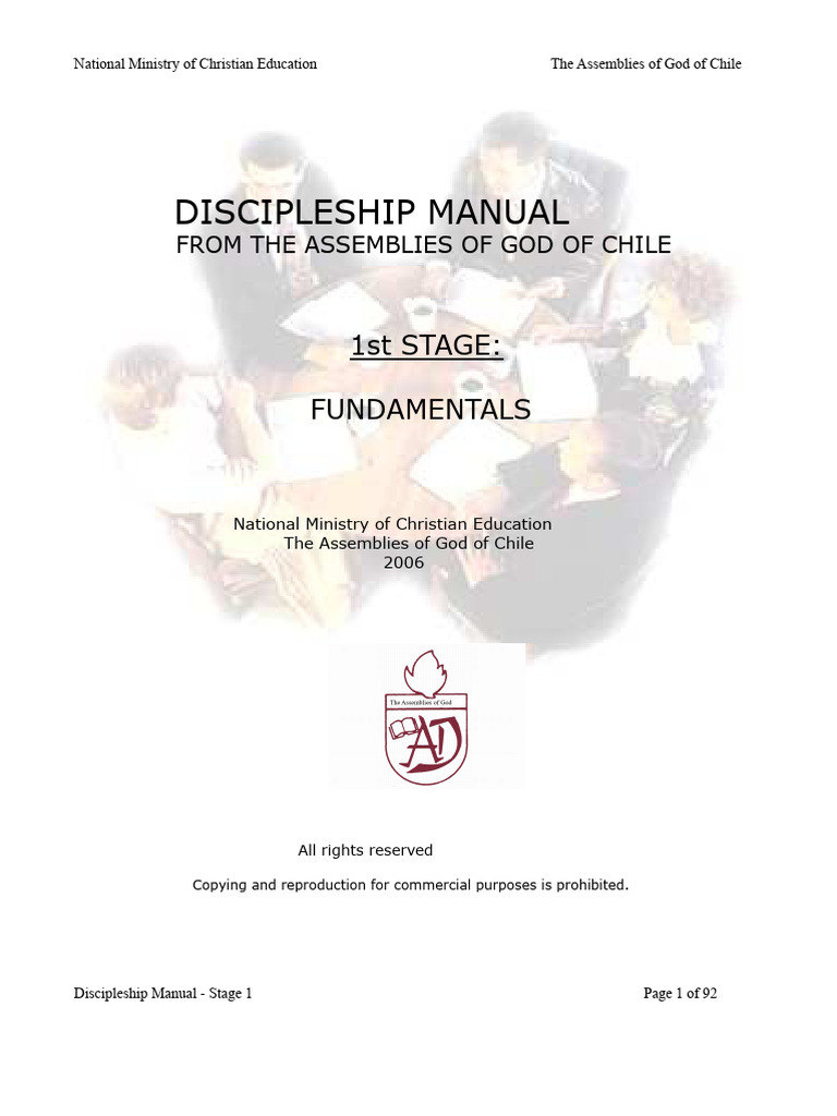 Discipleship Manual | PDF | Trinity | Jesus
