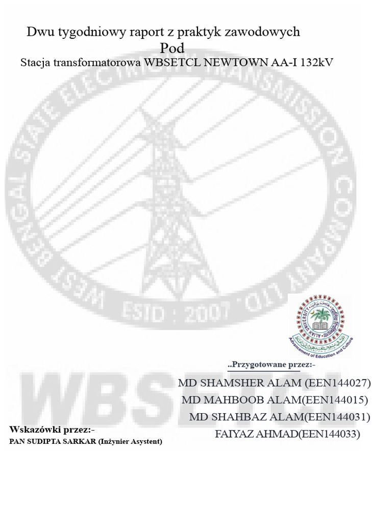 Projekt Wbsetcl | PDF