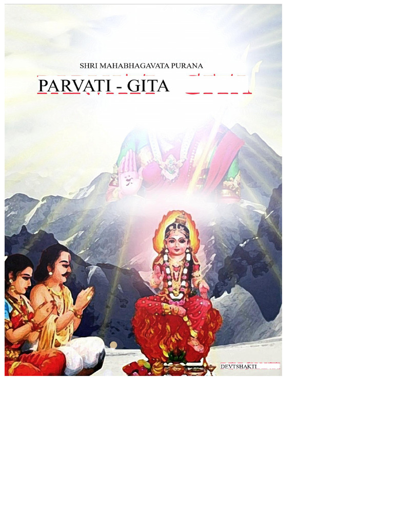 Shri Parvati Gita | PDF | Shiva | Puranas