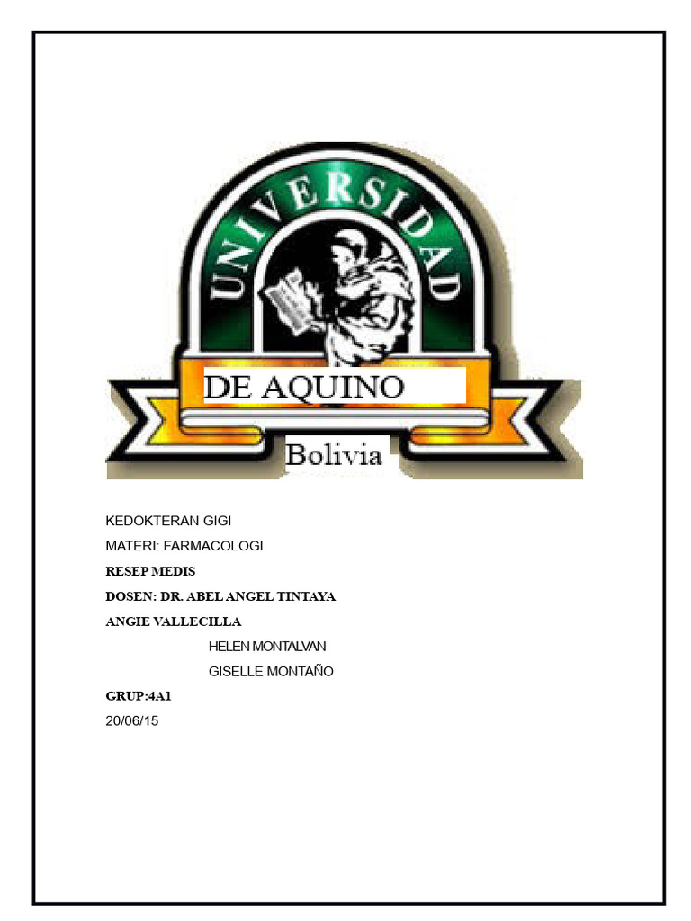 Resep Medis | PDF