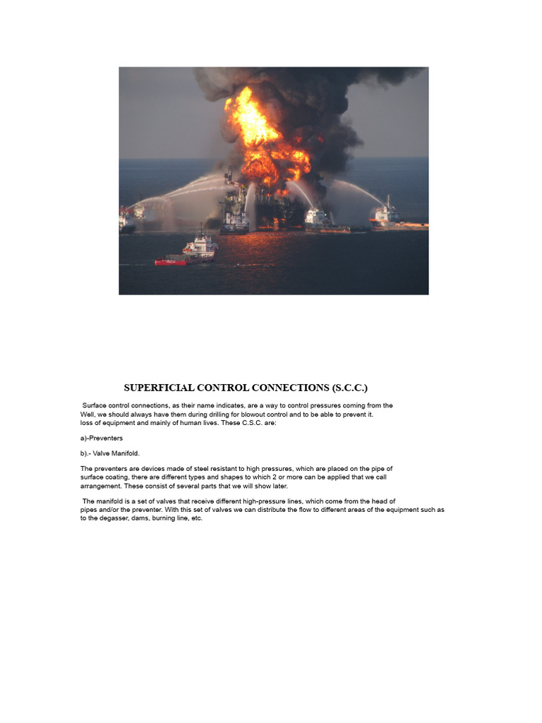 Superficial Connections of Well Control | PDF | Pump | Valve