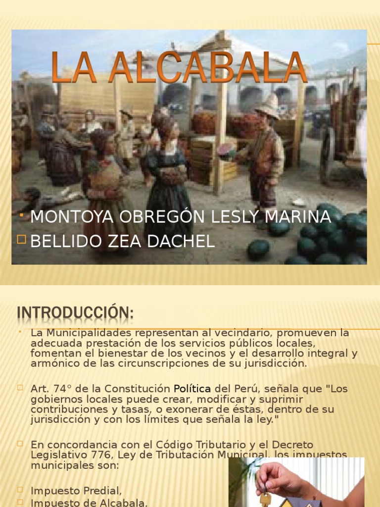 La Alcabala | Impuestos | Herencia