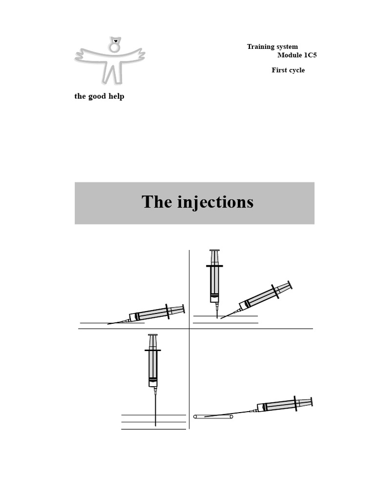 All Kinds of Injections (Subcutaneous, Intravenous, Intramuscular ...